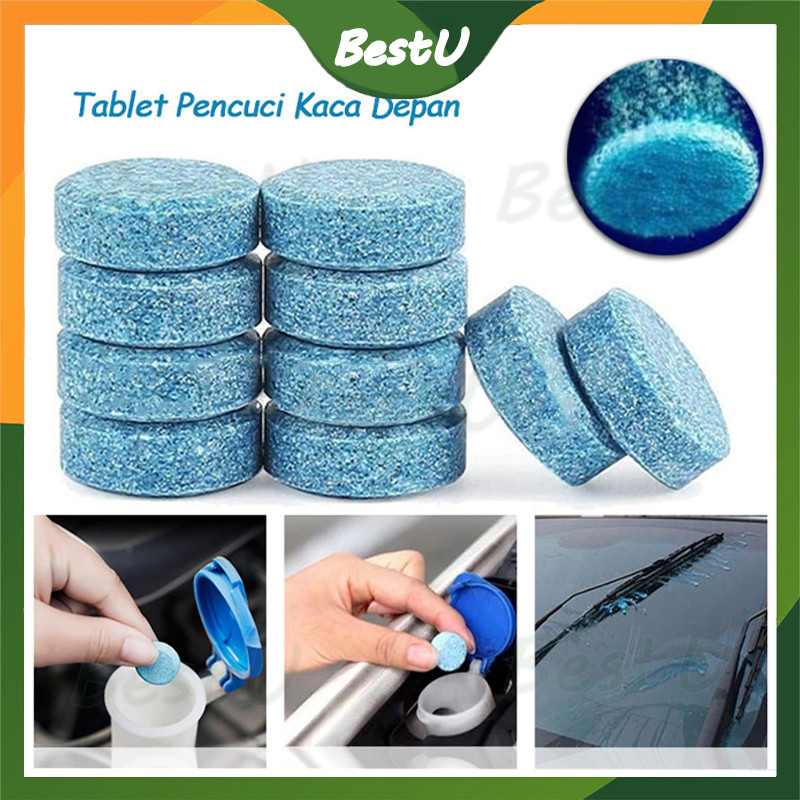 Jual Tablet Pencuci Kaca Depan /Tablet Pembersih Kaca Mobil Cairan ...