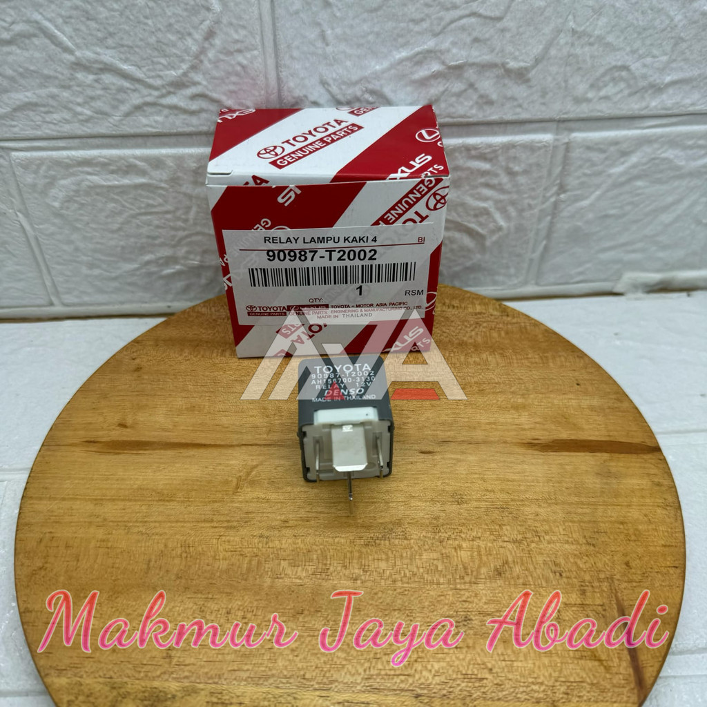 Jual RELAY LAMPU 12V KAKI 4 TOYOTA INNOVA AVANZA FORTUNER HILUX YARIS ...