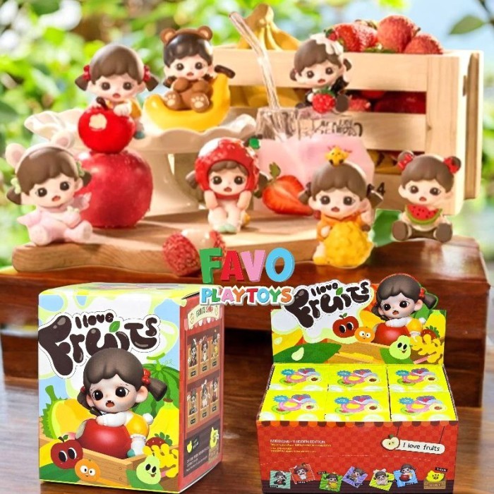 Jual TNT SPACE x Baby Zoraa Mini I Love Fruits Series Blind Box Figure ...