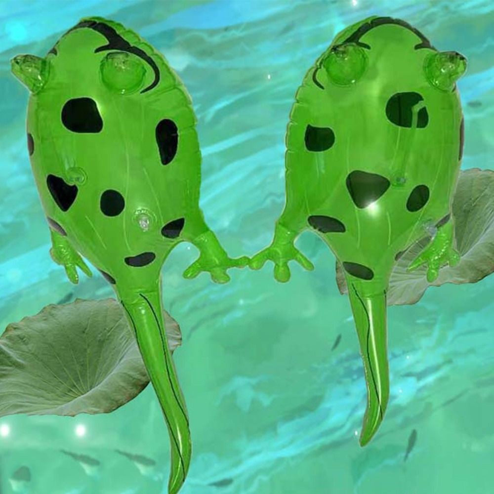 Jual With Flashing Light Glowing Frog Inflatable Toy Cartoon Animal PVC ...