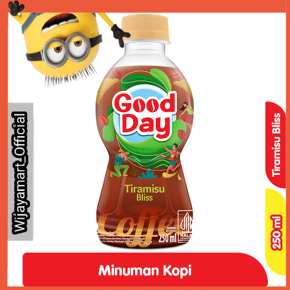 Jual Good Day Minuman Kopi Tiramisu Bliss 250 ml | Shopee Indonesia