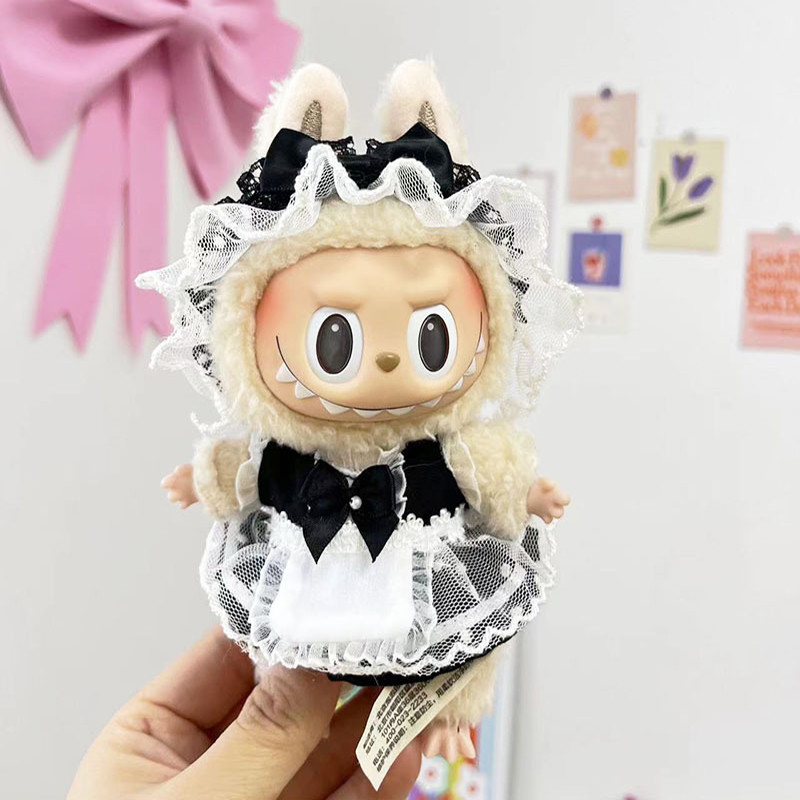 Jual LaBuBu Doll Dress Up 17CM Keychain LaBuBu Clothes Set Pendant Doll ...