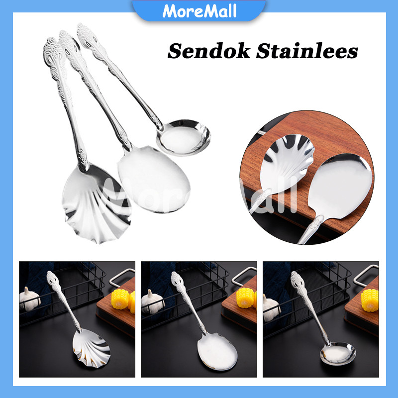 Jual Centong Sayur Stainless/Centong Kerang Wayang Stainless Steel ...