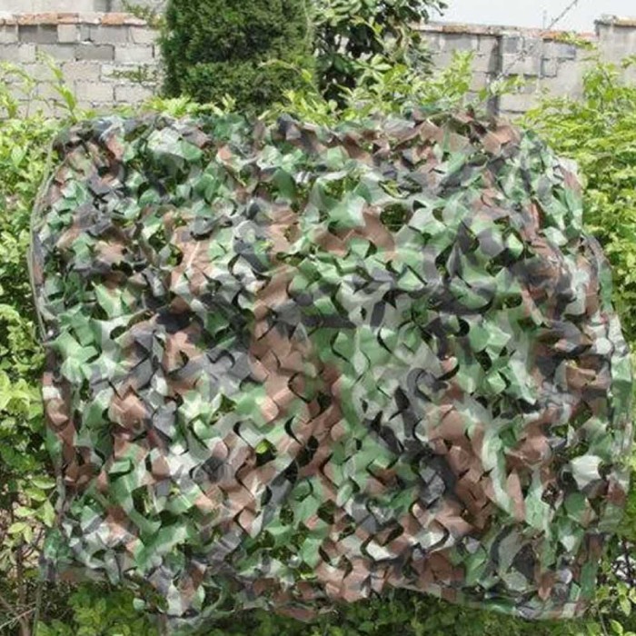 Jual Tenda Jaring Kamuflase Daun Camping Militer Camouflage Serbaguna ...