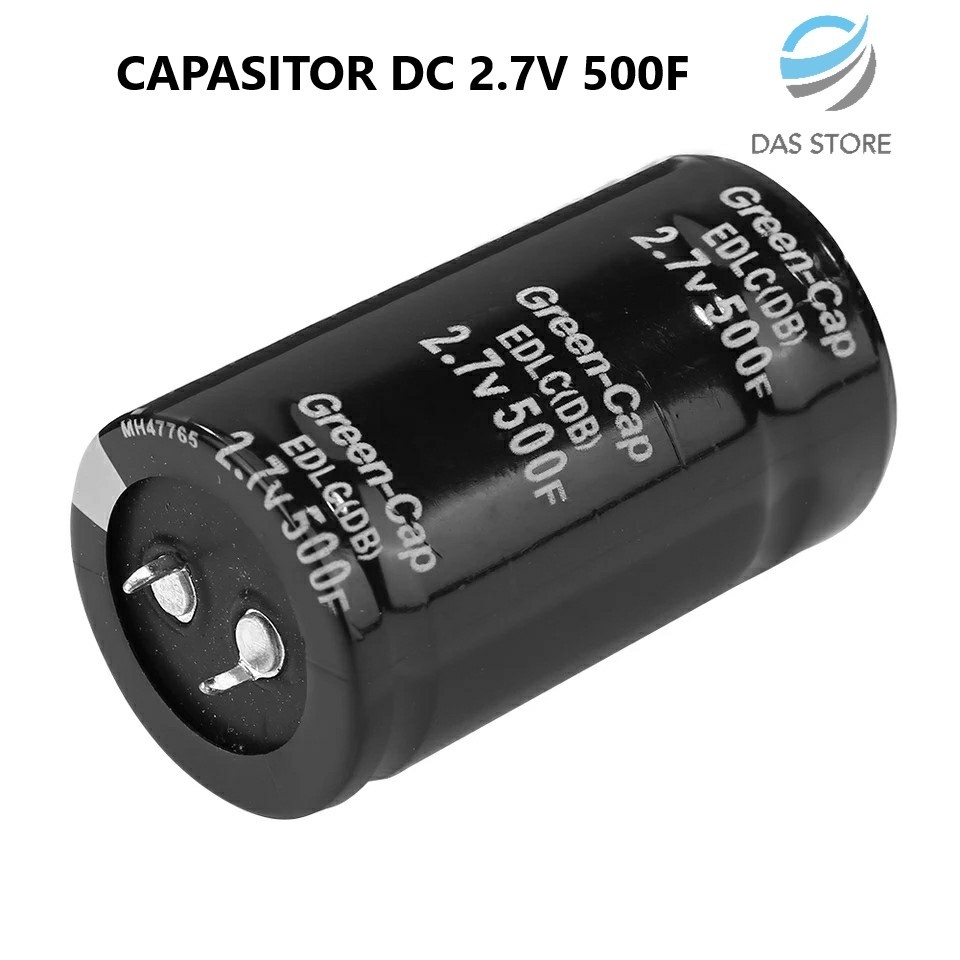 Jual Super Kapasitor / Capasitor DC 2.7V 500F / 500 Farad | Shopee ...