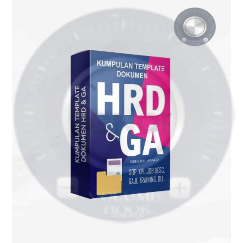 Jual Template HRD & GA Lengkap - Rekrutmen + Orientasi + Kompensasi ...