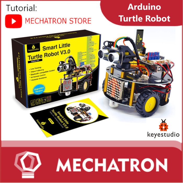 Jual Arduino Smart Car Robot Obstacle Avoidance Line Tracking ...