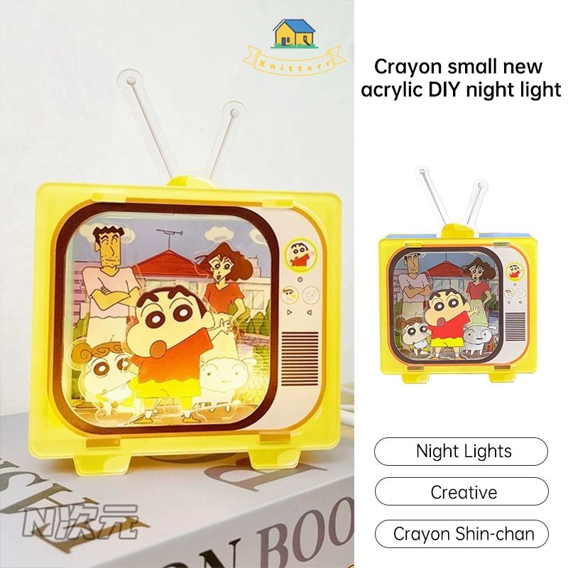 Jual Portable Lampu Tidur Mini Shin-chan / Lampu Malam Hias Meja Desain ...