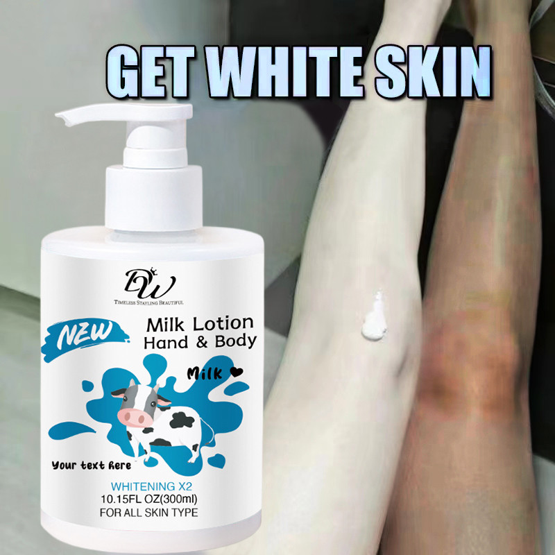Jual 100% Original Milk Whitening Body Lotion 300ML Tubuh Untuk Mencerahkan KulitMoisturizing ...