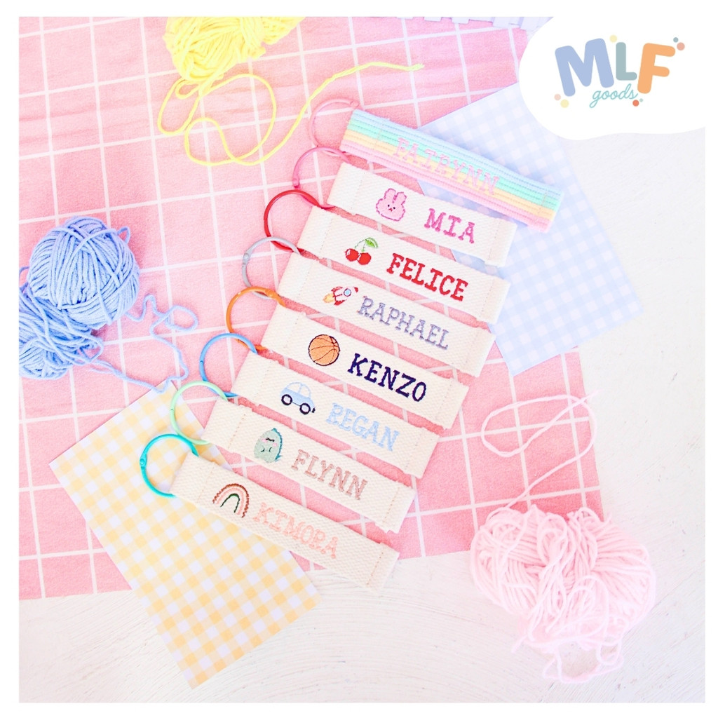 Jual MLF Goods - Custom Bag Tag Anak ( PO 7 HARI KERJA ) / Gantungan ...