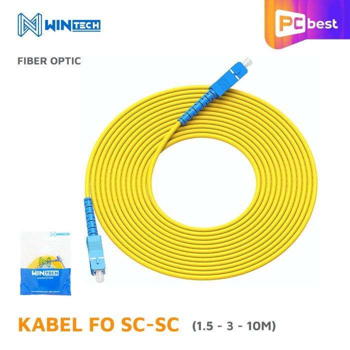 Jual Kabel FO SC-SC Single Mode / Fiber Optic Cable - 1,5m | Shopee ...