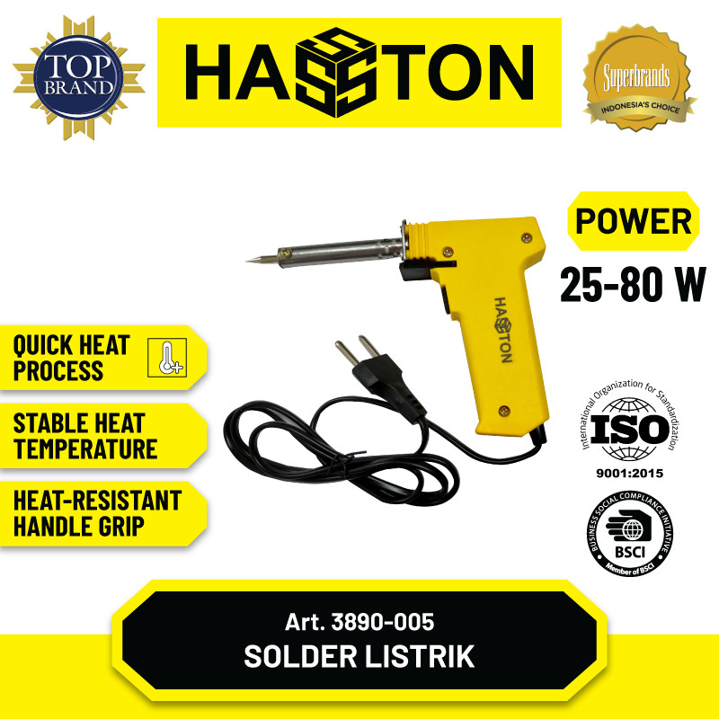 Jual Hasston Solder Listrik Handle Plastik 25 - 80 Watt (3890-005 ...