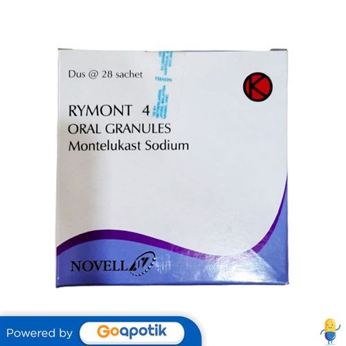 Jual Rymont 4 Mg Granule Box 28 Sachet | Shopee Indonesia