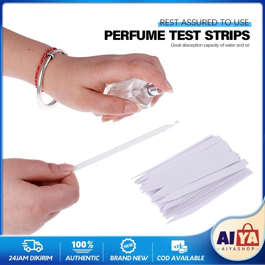 Jual ( 100 Lembar ) Lurus Kertas Tester Parfum Paper Test Strip ...