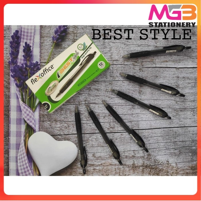 Jual Pulpen / Bolpoint / Pen FLEXOFFICE Best Style - MTKS | Shopee ...