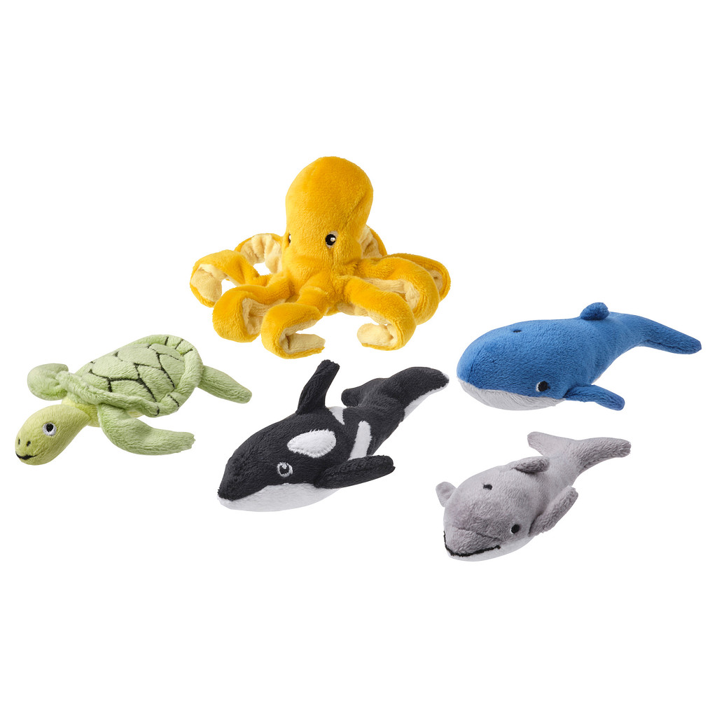 Jual Set Boneka Mini Hewan Laut Isi 5 Sea Ocean Animal Soft Toy Set ...