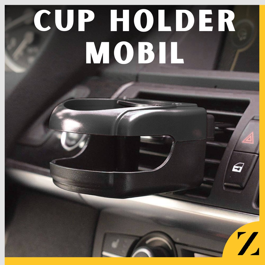 Jual Cup Holder Botol Minuman Mobil Hitam Car Air Vent Drink Bottle ...