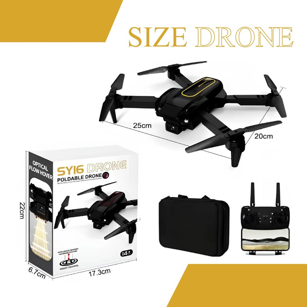 Jual Mainan SY16 DRONE Poldable Drone, Optical Flow Hover | Shopee ...