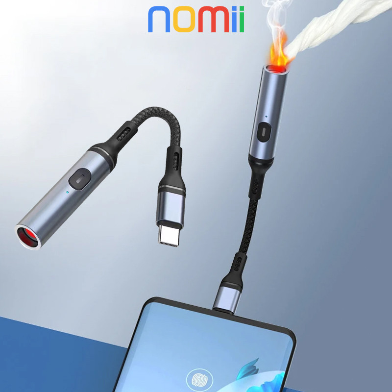 Jual Electric Lighter USB Type C Cable Lighter Untuk Cell Phones ...