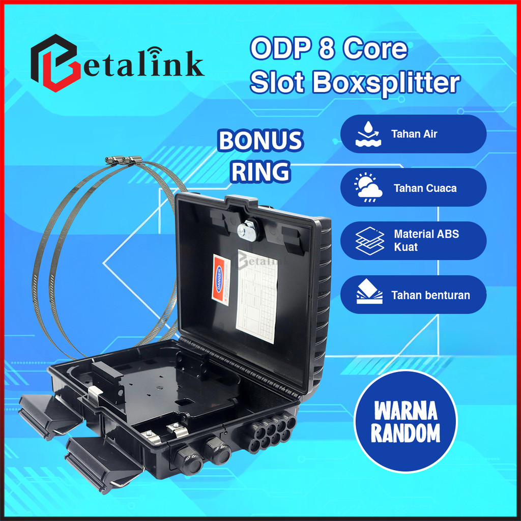 Jual NEW!!! ODP 8 Core Model Box // Splitter Kosongan DoubleLock Warna ...