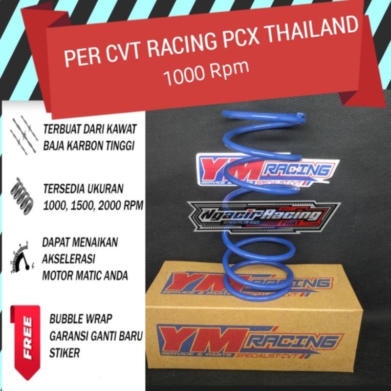 Jual Per Cvt PCX Racing 1000 Rpm 1500 Rpm 2000 Rpm | Shopee Indonesia