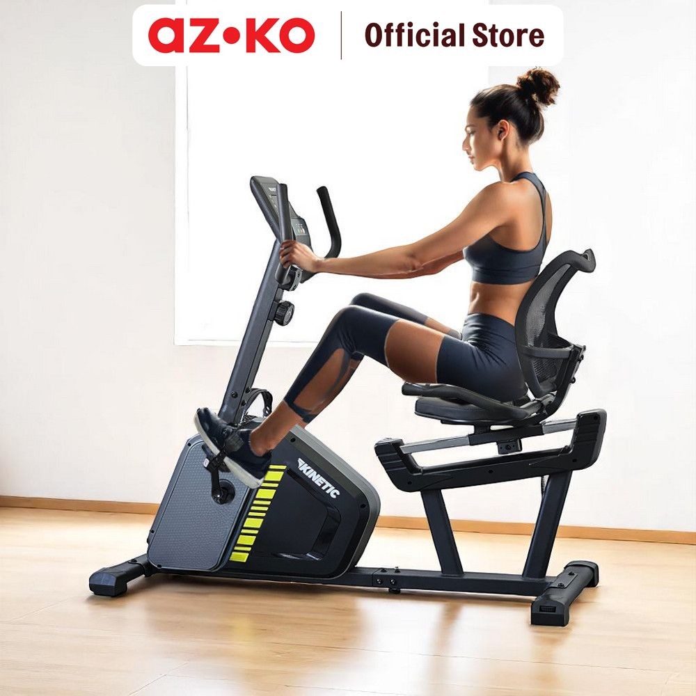 Jual AZKO Kinetic Sepeda Statis 617Rz - Hitam/Silver Peralatan Fitnes ...