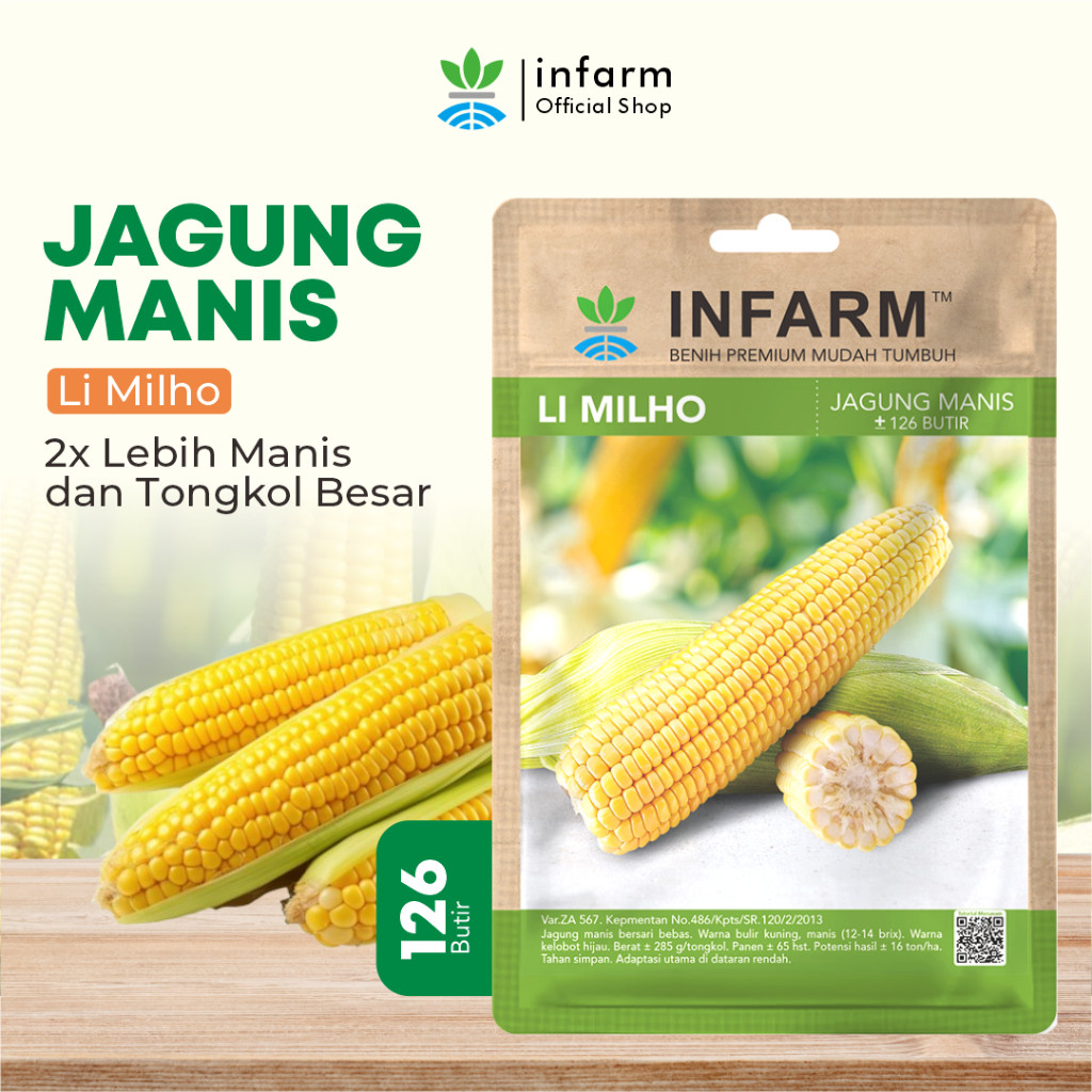 Jual INFARM - Benih Bibit Biji Super Jagung Manis | Shopee Indonesia