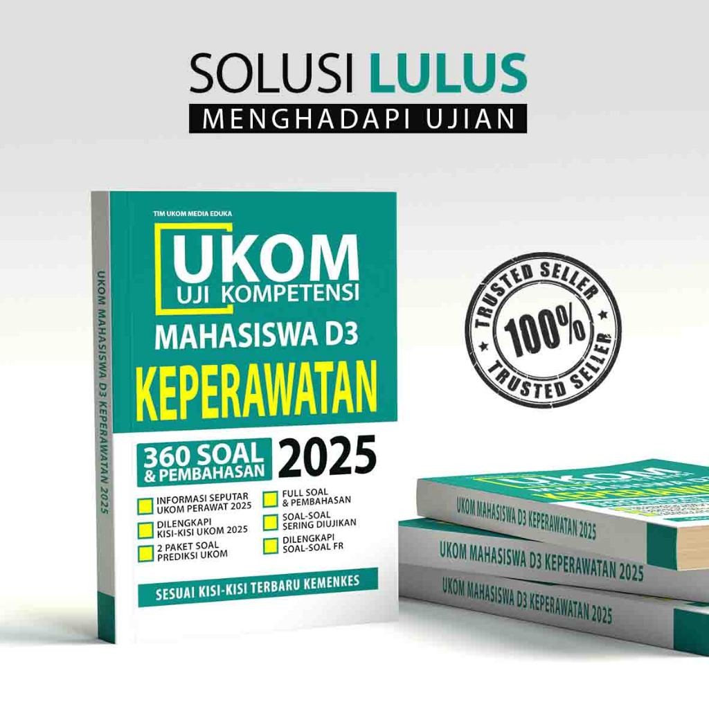 Jual Buku UKOM D3 Keperawatan 2025 - UKOM Perawat 2025 | Shopee Indonesia