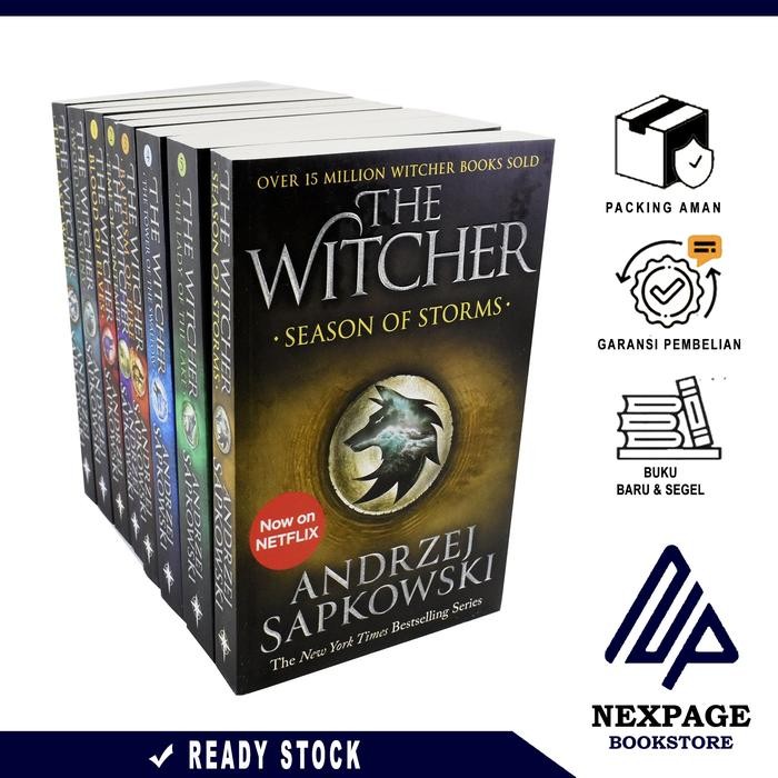 Jual The Witcher Book Series 8 Book (English) | Shopee Indonesia