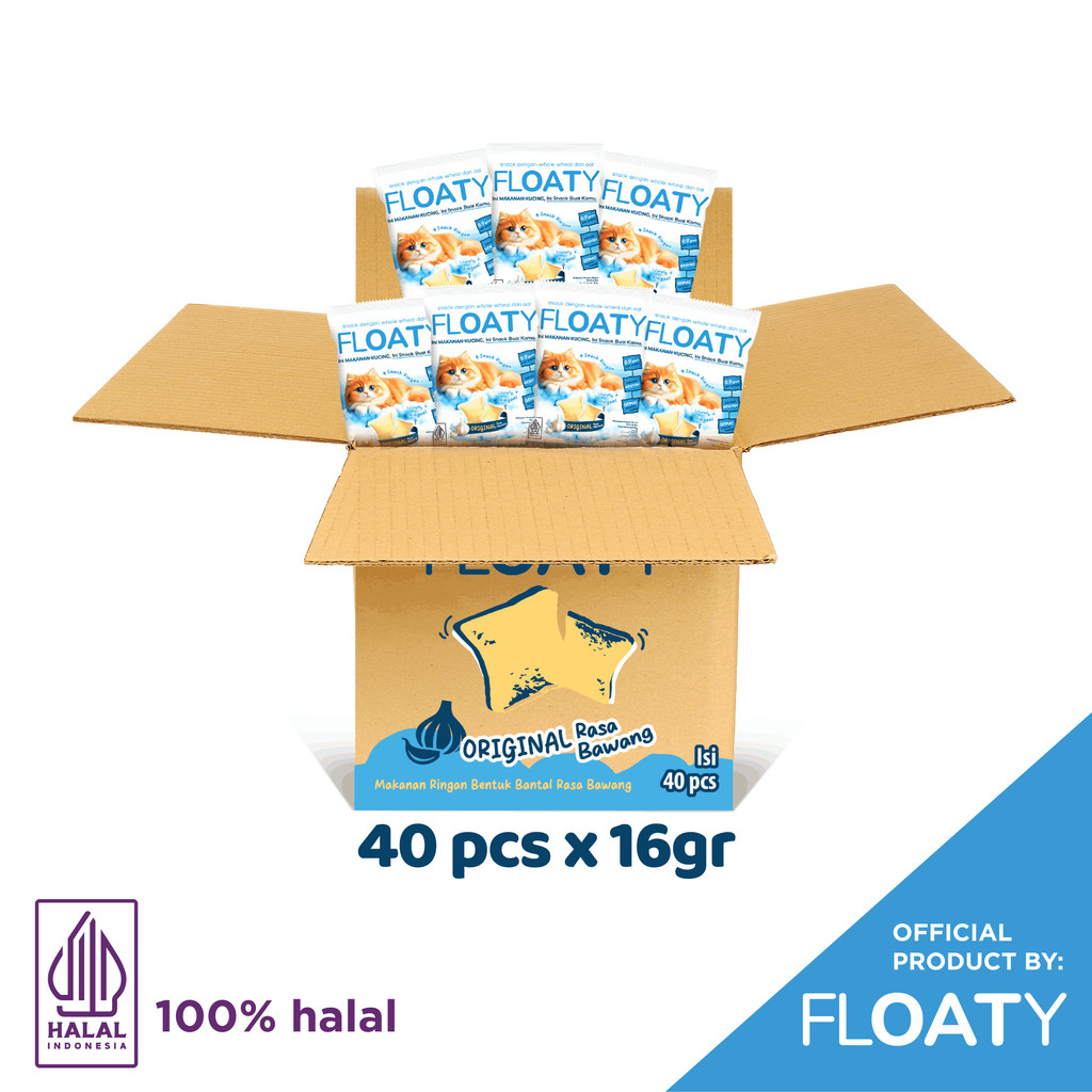 Jual PAKET ISI 40 - FLOATY SNACK ORIGINAL 16 gr | Shopee Indonesia