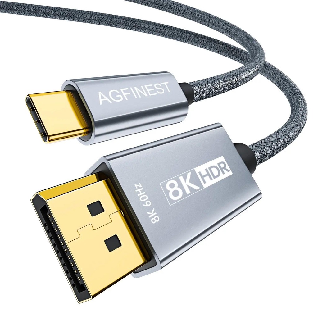 Jual USB C to DisplayPort 1.4 Cable 8K60Hz 4K144Hz One-Way Type-C to DP ...