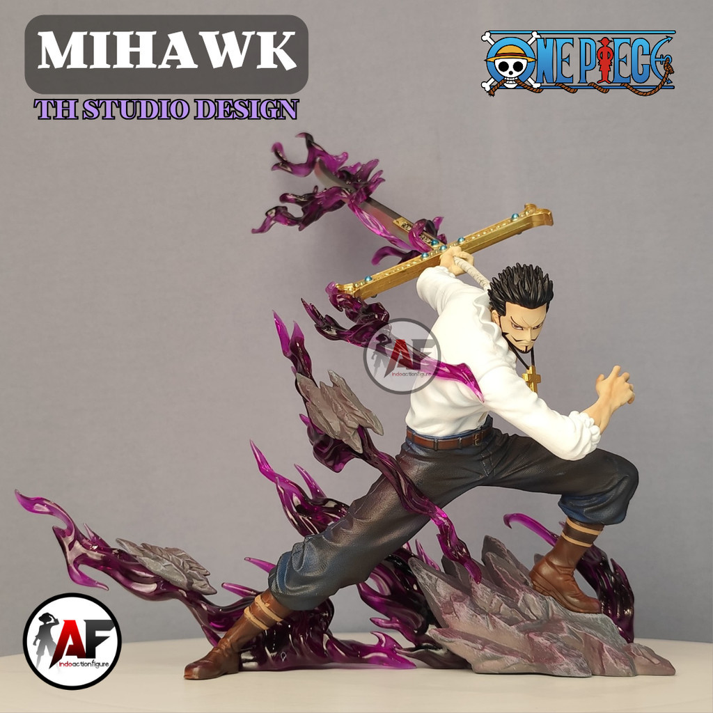 Jual Statue Action Figure One Piece Dracule Mihawk TH Studio Design ...
