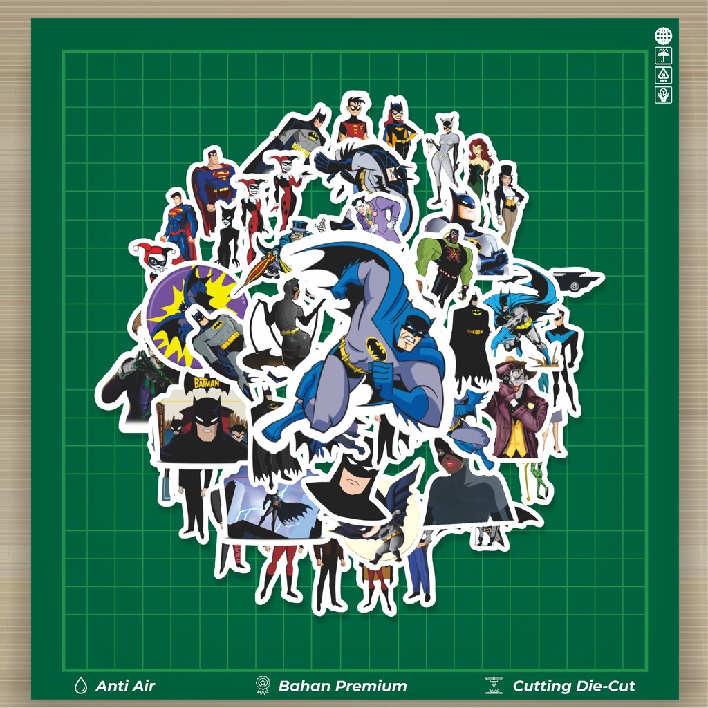 Jual HOT 50 PCS STIKER Sticker Kartun Batman The Animated Series ...