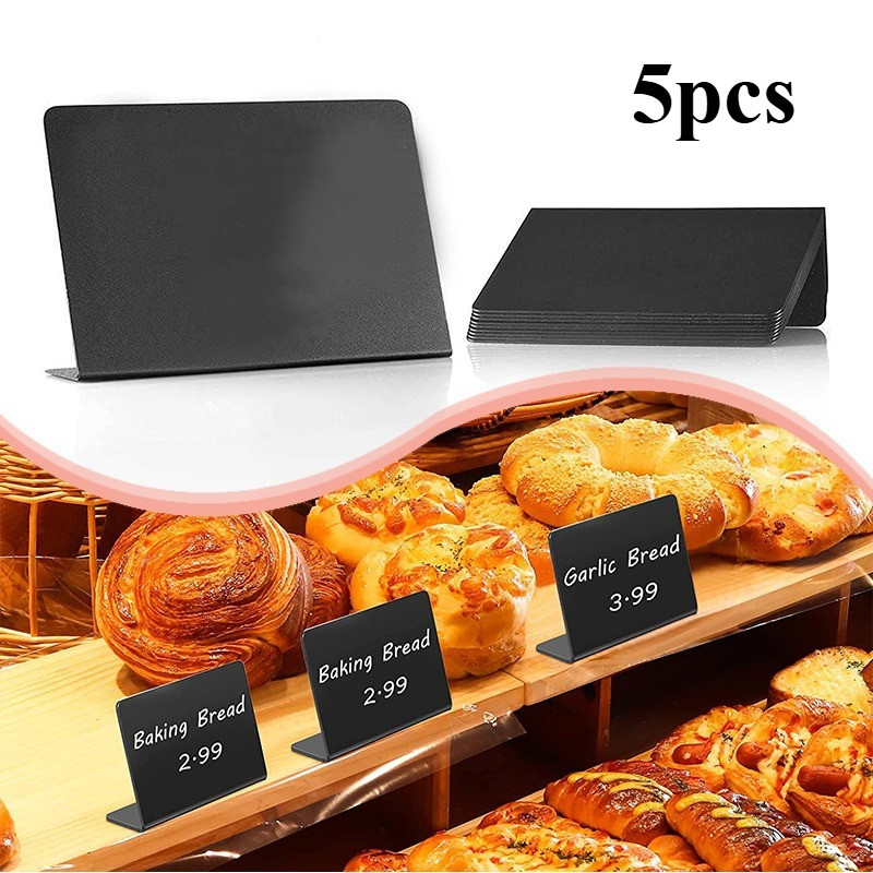 Jual Stand Papan Tulis Mini 5PCS Letter Board Papan Reserved Chalkboard ...