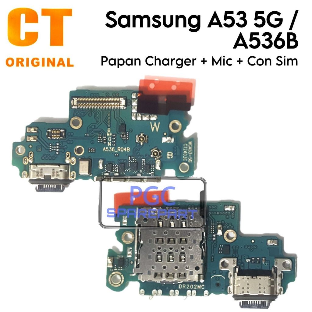 Jual Board Konektor PCB Mic + Con SIM Samsung Galaxy A53 5G / SM-A536B / SM-A536B/DS / SM-A536U ...