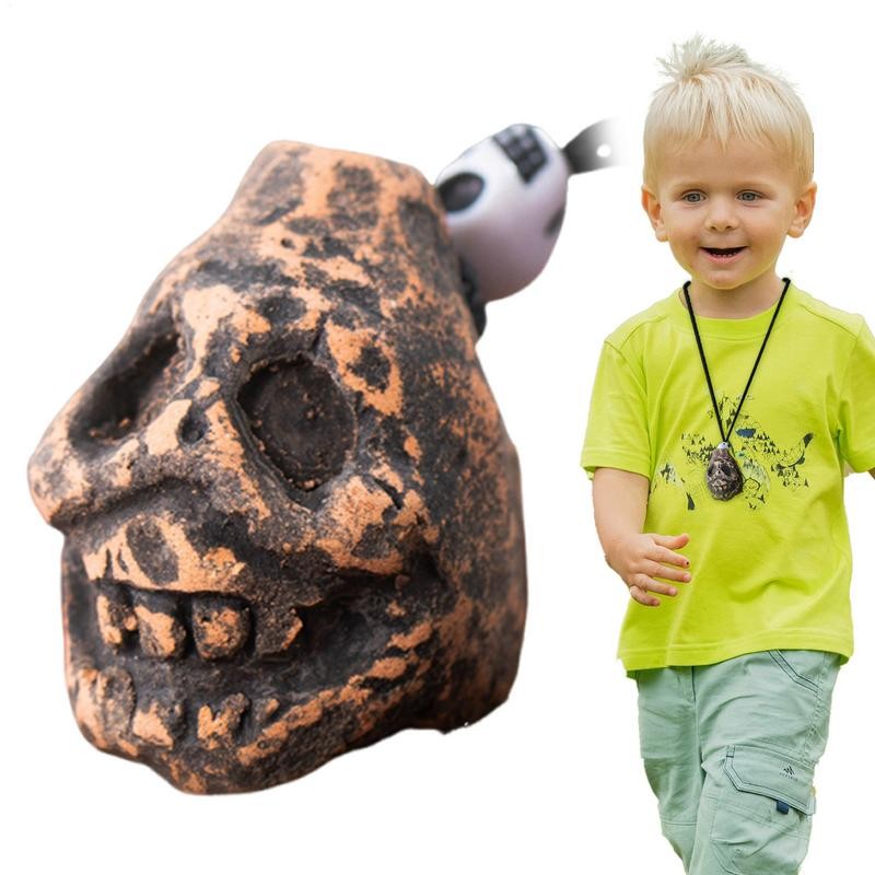Jual Aztec Death Whistle Loud Scary Realistic Human Screaming Battle ...