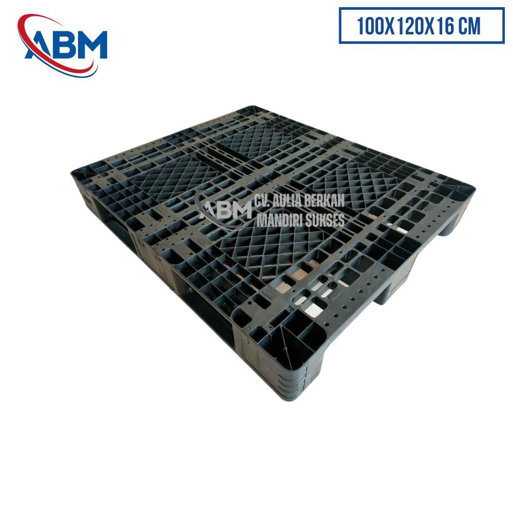 Jual Pallet Plastik Ukuran 100x120x16 cm - ABMAS12 - Hitam | Shopee ...