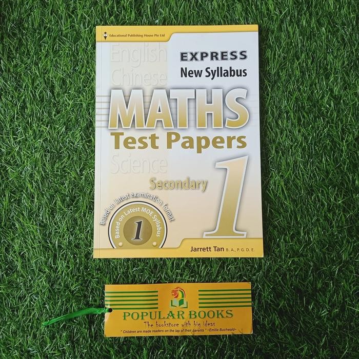Jual Secondary Maths Test Paper - Secondary 1 | Shopee Indonesia