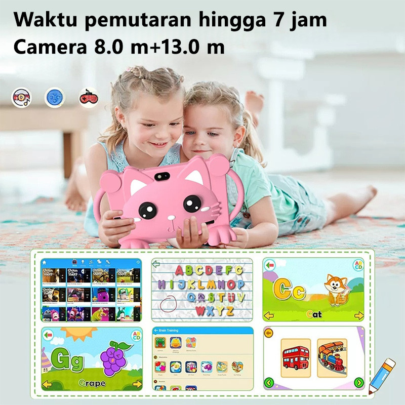 Jual New Tablet Android Anak Belajar Edukasi Mewarnai Game Permainan ...