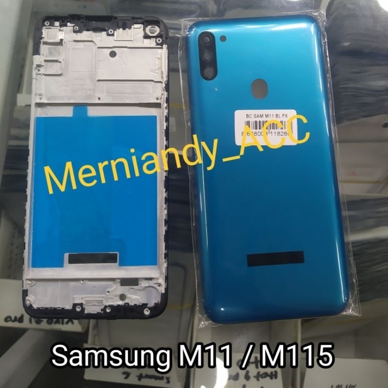 Jual Cessing hausing fullset frame lcd Samsung M11 / M115 Backdor ...