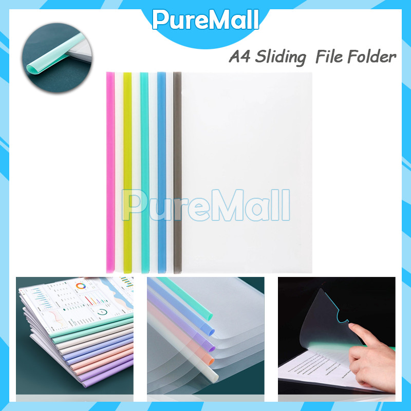 Jual Clear Sleeves A4folder / Sliding Report File Folder / Batang Tarik ...