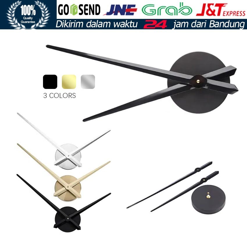 Jual Mesin & Jarum Jam Dinding Jumbo / DIY Clock Raksasa Besar untuk ...