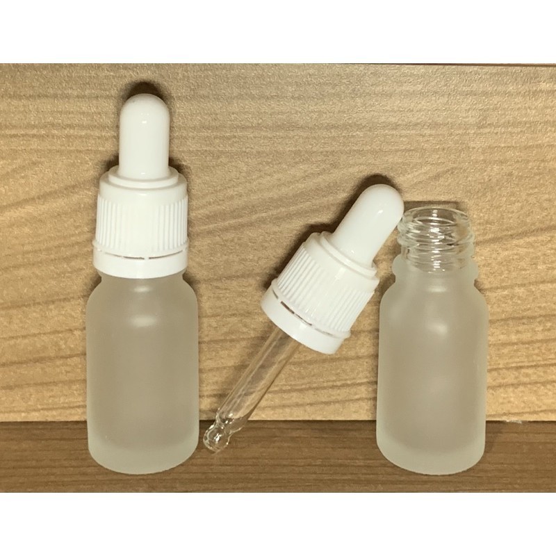Jual Botol pipet 5ml kaca amber tebal ring segel (putih matte) | Shopee ...