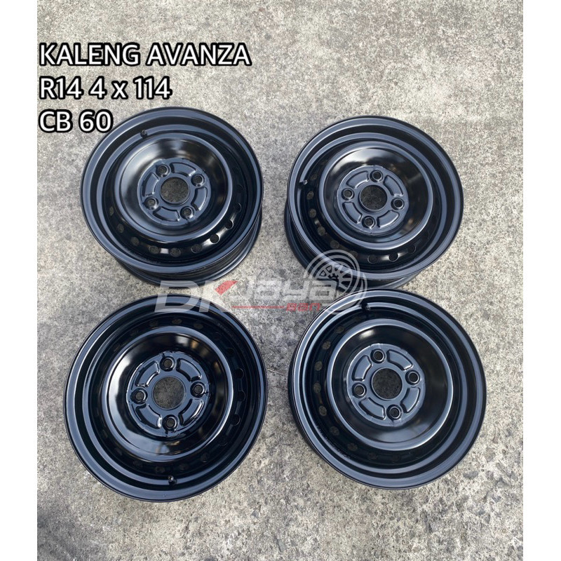 Jual VELG KALENG AVANZA R14 4x114 (harga untuk 1 biji) | Shopee Indonesia