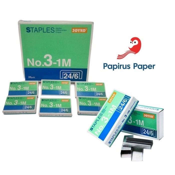 Jual Isi Staples Joyko No. 3 - 1M / Refill Stapler No.3 1M | Shopee ...