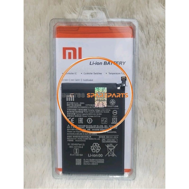 Jual BATERAI BATRE XIAOMI REDMI 10C BN5G ORIGINAL ( BEST88 ) | Shopee ...