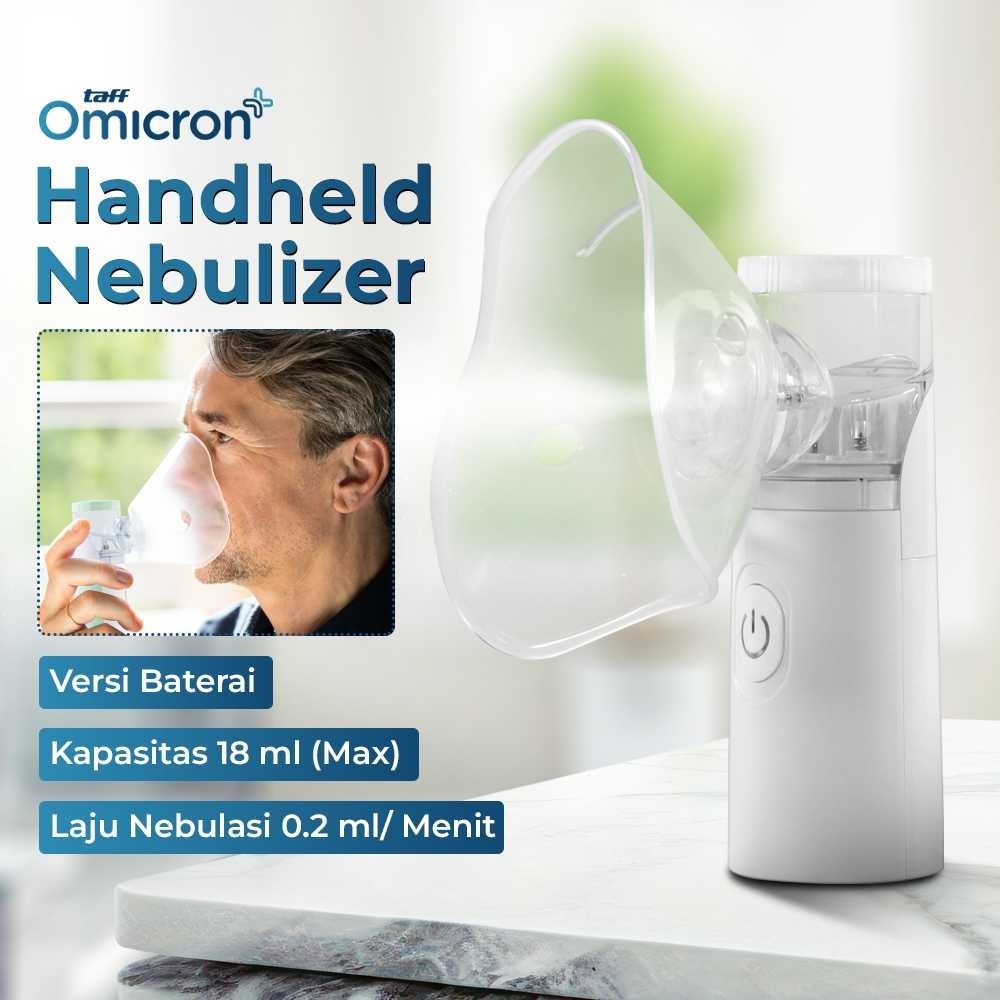 Jual TaffOmicron Alat Terapi Pernapasan Handheld Nebulizer Inhaler ...
