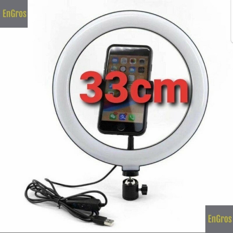 Jual 33CM Lampu RingLight 33 CM Lampu Ring Light JUMBO LED 33 CM ...