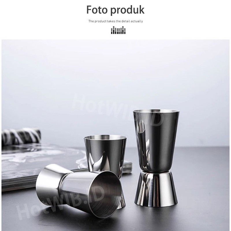 Jual PAD Jigger Stainless Measure - Syrup Gelas Takar Measuring Cup ...