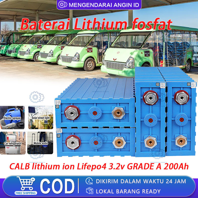 Jual Baterai Lithium LIFEPO4 3.2V 200Ah DISCHARGE CAPACITY TEST PROVE ...